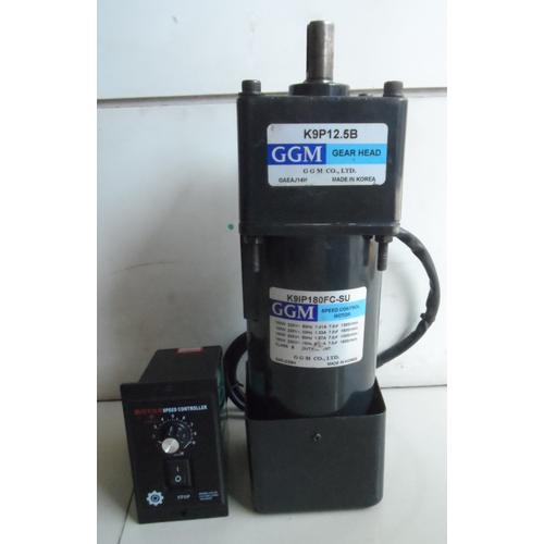 Jual AC Motor Gearbox - 220 V - 180W - 105 RPM - 1: 12.5 - Speed Ctrl ...