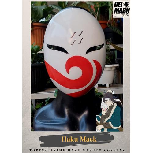 Jual [HAKU MASK] TOPENG ANIME MANGA NARUTO KIRIGAKURE SHINOBI FIBER ...