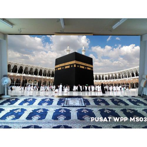 Jual Produsen Wallpaper stiker Mushola, Wallpaper Musholla Mekkah Ka ...