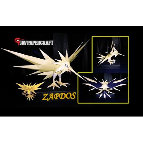 Jual Pokemon Zapdos Papercraft - Kab. Bekasi - Papercraft Tiviti ...