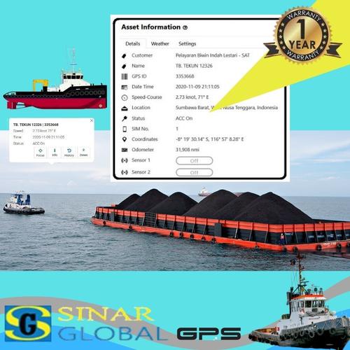 Jual GPS Tracker Kapal Laut Vesselpro S108 Solar 120 Menit FREE Airtime ...