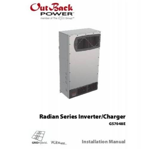 Jual Outback Power GS7048E Radian Inverter/Charger - Jakarta Barat ...