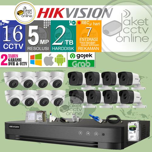Jual Paket Hikvision 5 Megapixel LENGKAP - Jakarta Barat - Paket CCTV ...