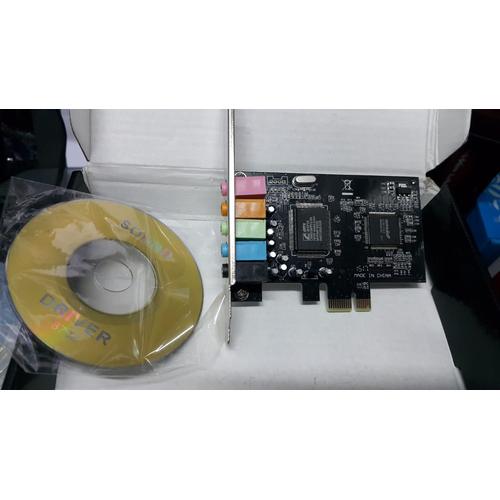 Jual PCIe sound card 5.1 standart buat internal PC PCI e pendek ...