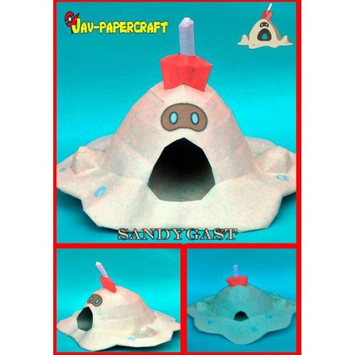Jual Pokemon Sandygast Papercraft - Kab. Bekasi - Papercraft Tiviti ...