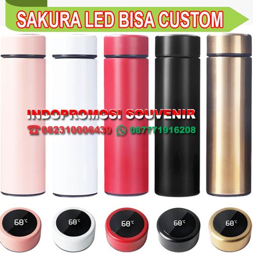 Jual Tumbler sakura LED suhu polos - Putih - Jakarta Barat ...