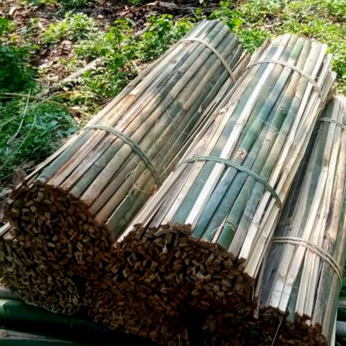 Jual BAMBU BELAH BAHANPAGAR KIKIS RENG AJIR JARO LANJARAN IKETAN 100CM ...