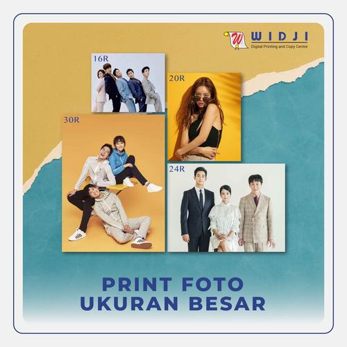 Jual Cetak Foto Ukuran 16R/20R/24R/30R Bahan Luster/Glossy Tanpa ...