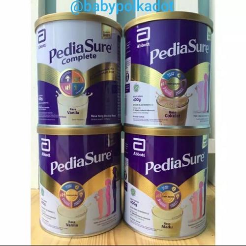 Jual PEDIASURE COMPLETE 400GR/PEDIASURE TRIPLESURE 400GR/VANILA/COKLAT/MAD - PEDI COMPLETE - Kab ...