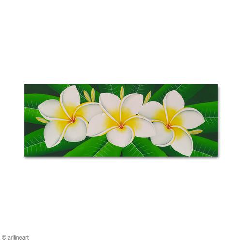 Jual Lukisan Bunga Kamboja 120 cm x 45 cm - Kab. Gianyar - ARIFINEART ...
