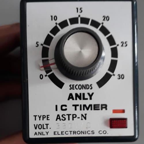Jual Timer ANLY ASTP-N 30 second 380 Volt AC IC Timer - Kota Surabaya ...