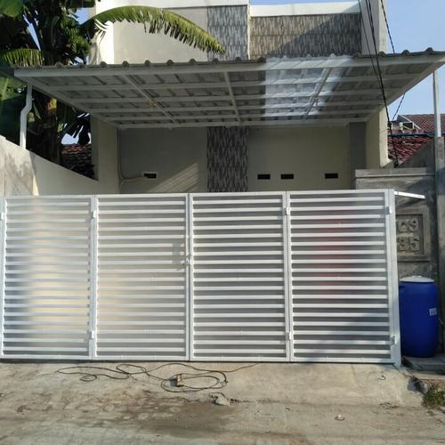 Jual Pintu Pagar Dorong Minimalis - Jakarta Selatan - Rosita.Woodwork ...