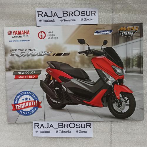 Jual Poster brosur katalog leaflet Yamaha NMAX/N MAX 155 2019 - Kab ...