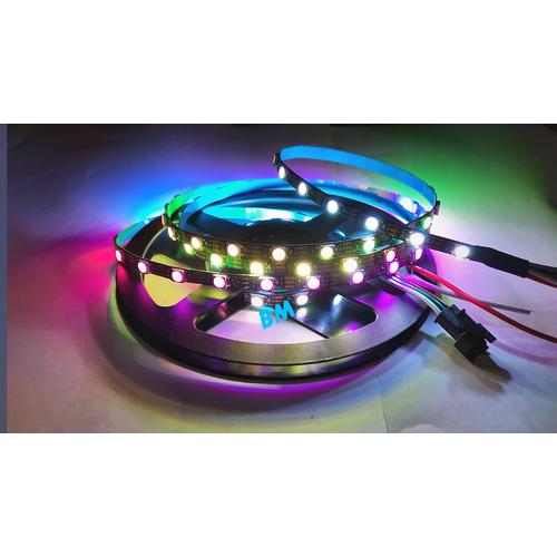 Jual WS2812B 5mm pcb tipis Smart LED Strip Digital RGB 5050 Roll WS2812 ...
