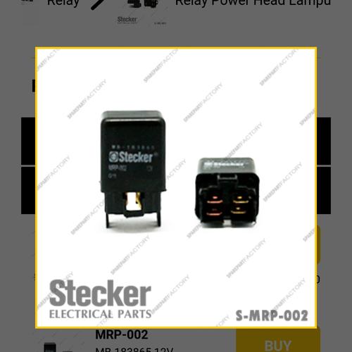 Jual relay lampu atau fog lamp atau power universal kaki pin 4 - Kab ...