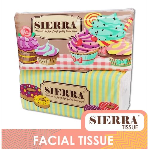 Promo Sierra Facial Tissue 250 Sheets 2 in 1 - - Montiss Tissue ...