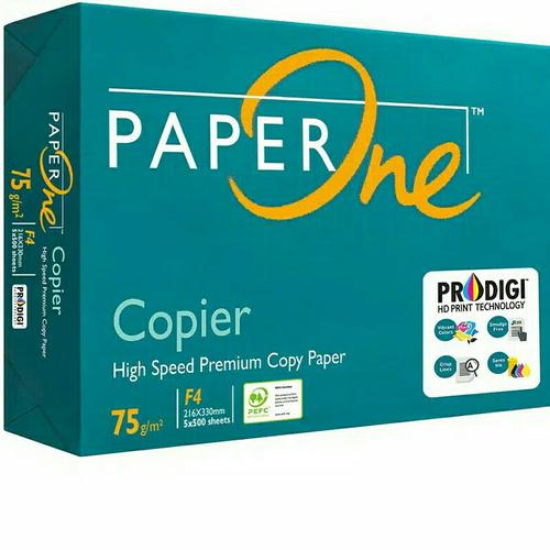 Jual PaperOne Kertas Hvs/ Kertas Fotocopy Folio / Paper One F4 75 gr ...