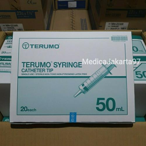 Jual Syringe Terumo 50 cc | Spuit Terumo 50cc - catheter tip 50ml / 50 ml - Jakarta Barat ...