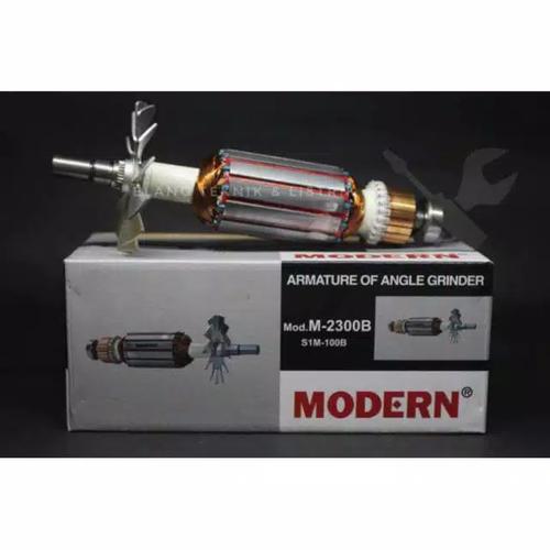 Jual ARMATURE /ANGKER MESIN GERINDA MODERN TYPE M2300 /SIM 100B - Kab ...
