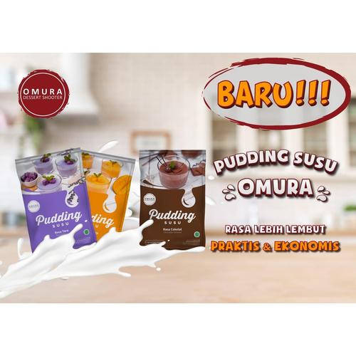 Jual Omura Pudding Susu Aneka Rasa ( Chocolate, Taro, Mangga ...