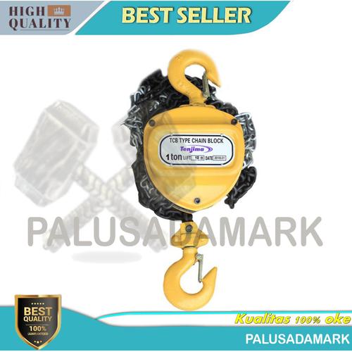 Jual Takel Chain Block Manual TCB Tenjima 3 Ton - 5 Meter - Kota ...
