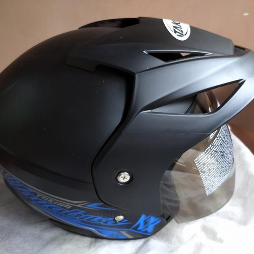 Jual Helm Takira dewasa hitamdop - Kab. Sleman - HOKI HELMET_NEW ...