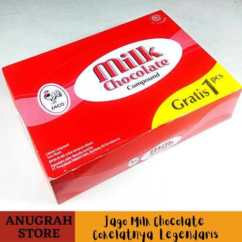 Jual Jago Milk Chocolate Compound Coklat Jadul 12 bonus 1 x 15gr - Kota ...