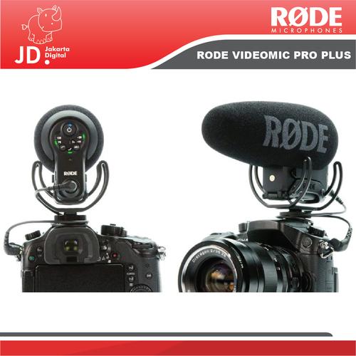 Promo Rode VideoMic Pro Plus On-Camera Shotgun Microphone - Original ...