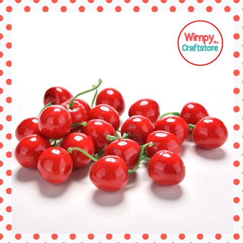 Jual Fake Cherry Makanan Palsu Bahan Dekorasi Photo Props - Kab ...