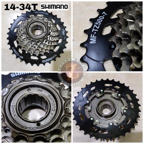Jual sprocket drat ulir 7 speed Shimano Original Megarange - Jakarta ...