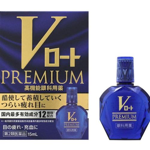 Promo Rohto V Premium Eye Drops Blue Dry Tired Damaged Tetes Mata Japan ...