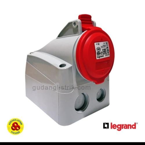 Jual LEGRAND SURFACE MOUNTING SOCKET 3P+E+N 5 PIN 32A IP44 3 PHASE ...