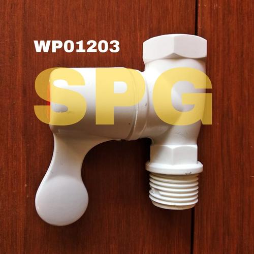 Jual Stop Keran PVC LESSO Shower/Closet 1/2 inch Kran Plastik Kran Air ...