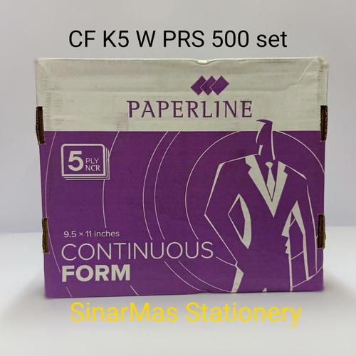 Jual Continuous Form 9.5 x 11 / Continuous Form K5 W PRS Paperline 5 ...