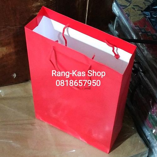 Jual Paper bag MERAH Buku karton Duplex Tebal - Jakarta Pusat - Rang ...
