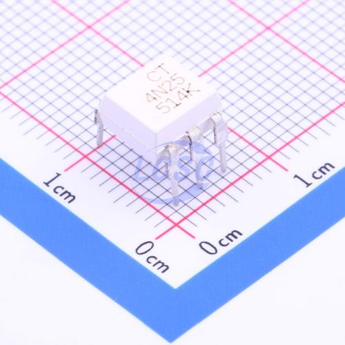 Jual IC 4N25 IC4N25 Optocoupler opto coupler DIP-6 CT DIP6 fairchild 4N ...