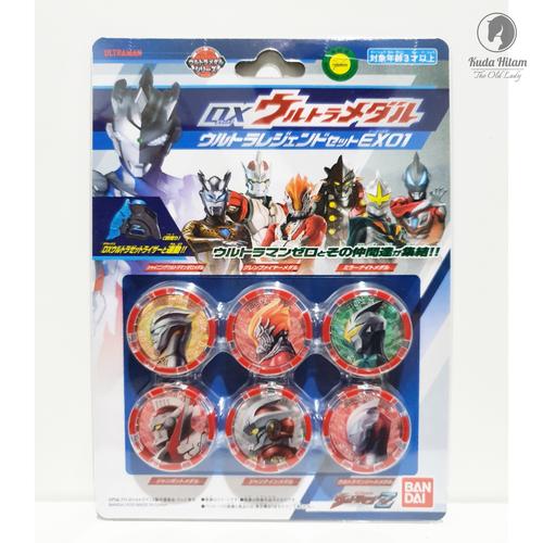 Jual Bandai Ultraman Z DX Ultra Medal Medals Ultra Legend Set EX 01 ...