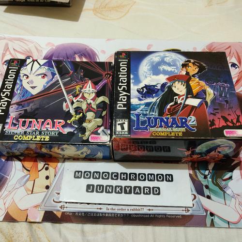 Jual Game PS1 Lunar 1 Silver Star Story & 2 Eternal Blue Collector's Ed ...