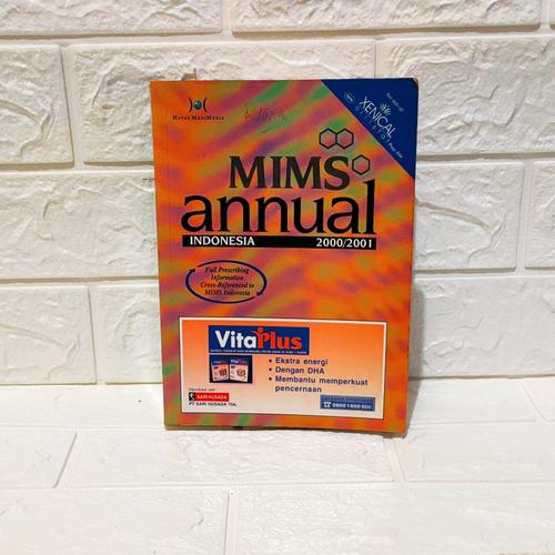 Jual Buku MIMS annual Indonesia 2000 2001 - Jakarta Barat - ASN ...