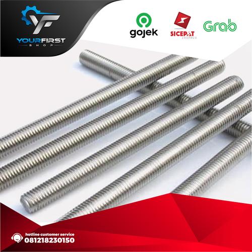 Jual Angkur Full Drat M12 x 1 M grade 5.8 - Jakarta Barat ...