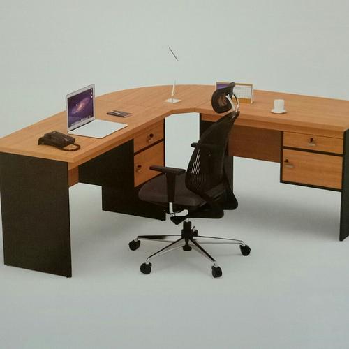 Jual meja kantor L meja tulis powel series meja kerja modera meja ...