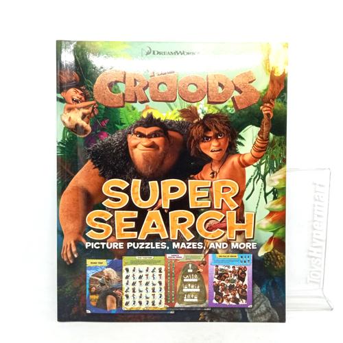 Jual The Croods Super Search Picture Puzzle Maze and More Book Buku ...