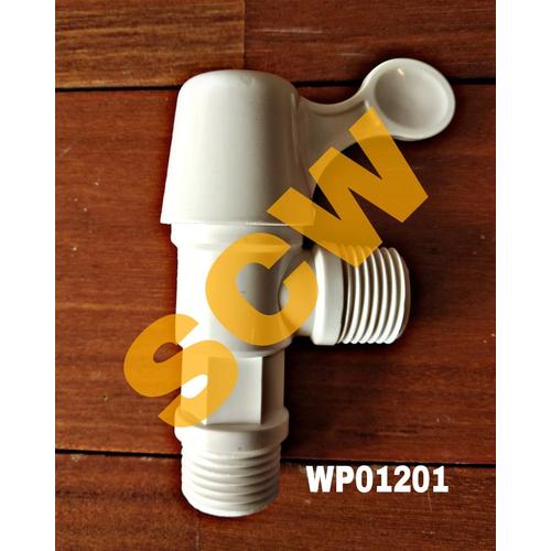 Jual Stop Kran Plastik Shower/Closet LESSO 1/2" Keran Model Putar ...