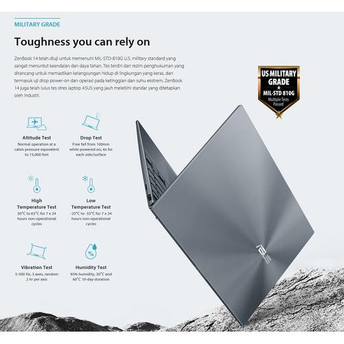 Jual ASUS ZENBOOK 14 UX425EA i5 1135G7 8GB SSD 512GB VGA IRIS W10 ...