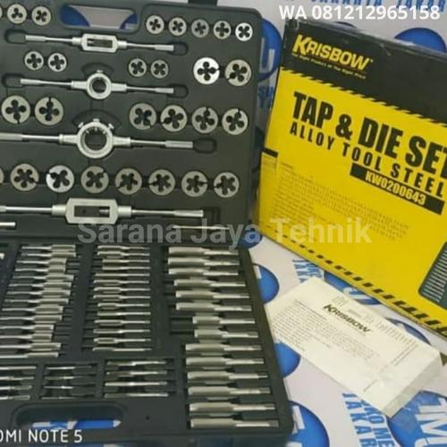 Jual Tap Die Set merk KRISBOW M2 M18 110EA SET KW0200643 - Jakarta ...