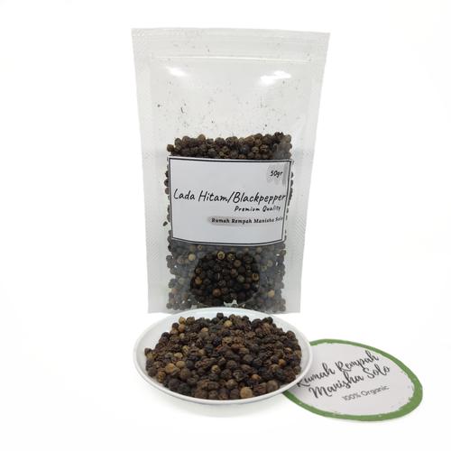 Jual Lada Hitam / Black Pepper 50gram - Rumah Rempah Manisha Solo ...