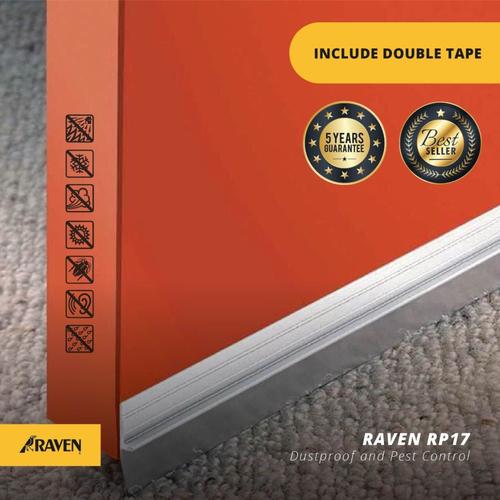 Jual Raven Door Bottom Seal Rp 17 White Atau Brown 3 Meter - Putih ...