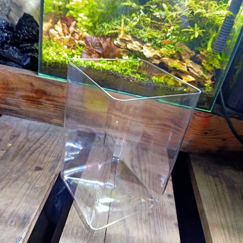 Jual TOPLES CUPANG KOTAK 11CM CUBE AQUARIUM AQUASCAPE PALUDARIUM ...