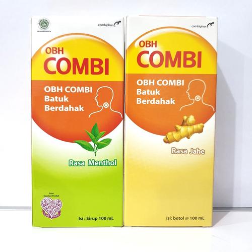 Jual obh combi gepeng batuk berdahak 100 ml syrup syr sirup jahe ...