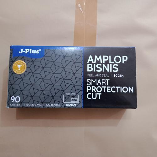 Jual Amplop Putih J-Plus Kaca Kanan Lem Seal 90 isi 100 biji - Kota ...